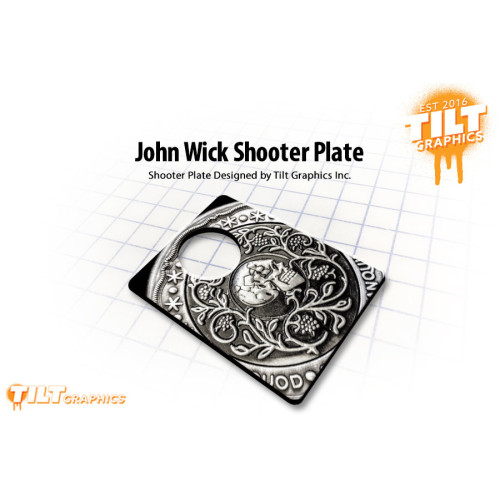 Tilt - John Wick Blood Oath Coin Shooter Plate