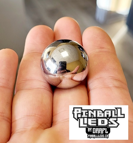 DRAPL CHROME STEEL PINBALL ( NINJA COMPARABLE )