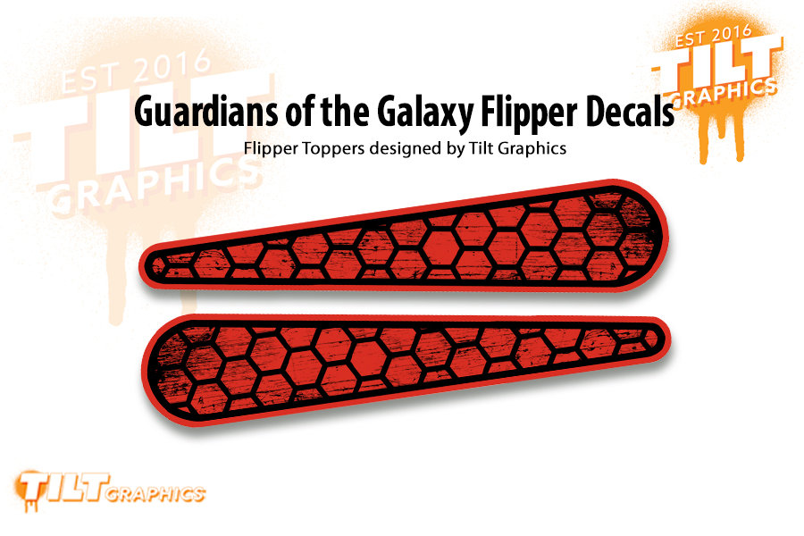 Tilt - Guardians Of The Galaxy Flipper Decals