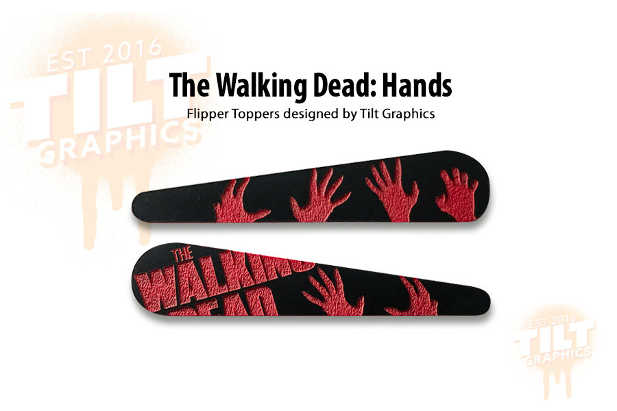 Tilt - The Walking Dead Hands Flipper Toppers